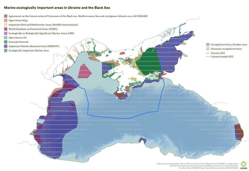 Mapping Ukraine’s ecologically important areas - CEOBS